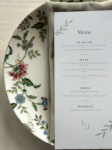 Menus - Twinleaf Catering